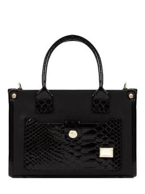 CAVALINHO Cherry Blossom Handbag - Black
