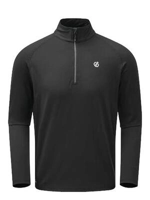 DARE 2B Fuse Up Ii Midlayer Zip Neck Top - Black