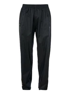 TRESPASS Qikpac Tp75 Packaway Waterproof Trousers - Black