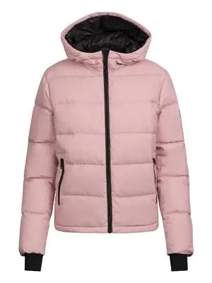 TRESPASS Mariana Dlx Down Jacket With Hood - Carnation