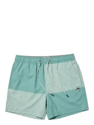 PARTY PANTS Tristan 5-inch Swim Trunks - Teal