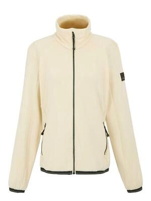 REGATTA Bayhill Zip-up Fleece Jacket With Stand Collar And Long Sleeves - Light Vanilla