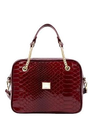 CAVALINHO Gallop 512 Patent Leather Handbag - Red