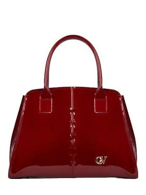 CAVALINHO Limited Edition Patent Leather Handbag - Red