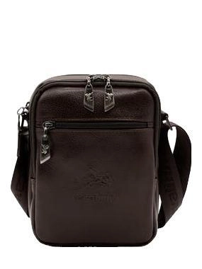 CAVALINHO Leather Traveler Crossbody Bag - Brown