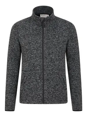 Mountain Warehouse Idris Iii Full Zip Fleece Jacket - Black