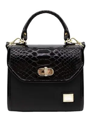 CAVALINHO Cherry Blossom Handbag - Black