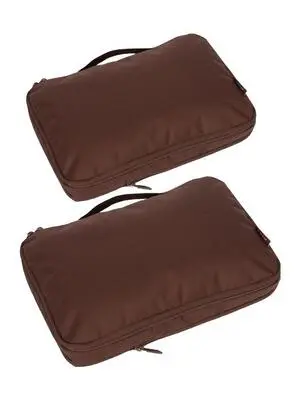 CALPAK Medium Compression Packing Cube Set - Walnut