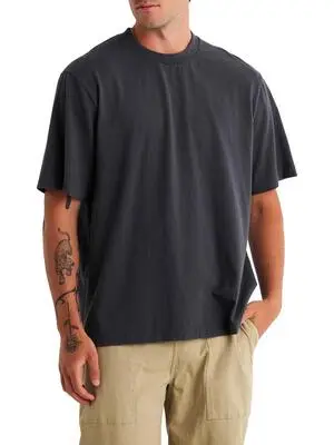 FREE FLY Heavy Cotton Relaxed T-shirt - Anthracite