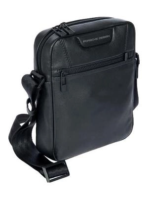 Porsche Design Roadster Leather Evo Shoulder Bag - Black