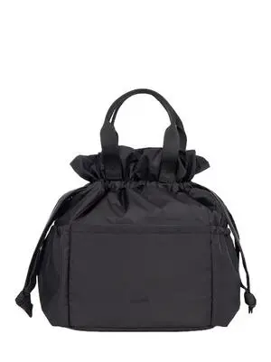 CALPAK Insulated Lunch Bag With Drawstring Closure - Black