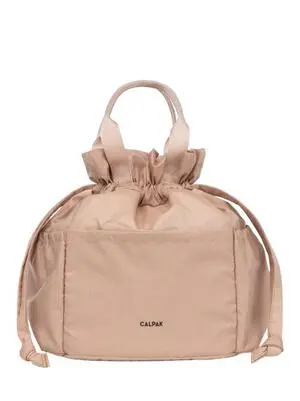 CALPAK Insulated Lunch Bag With Drawstring Closure - Mauve