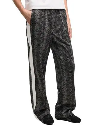 PUMA PUMA T7 Snake Print Track Pants