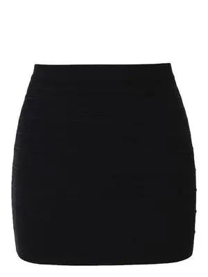 House Of Cb Bandage Mini Skirt - Black