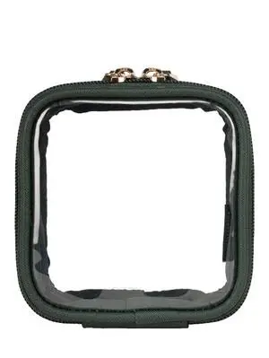 CALPAK Tiny Clear Cosmetics Case - Emerald