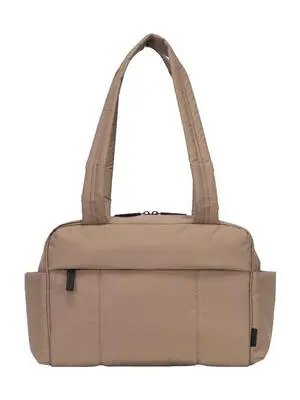 CALPAK Luka Mini Quilted Duffel Bag - Walnut