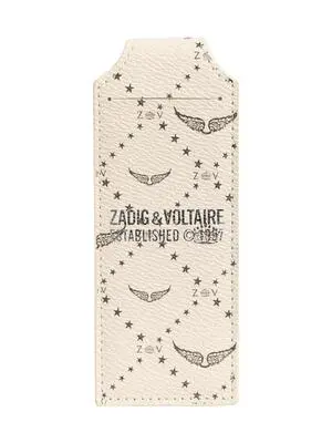 Zadig&Voltaire Zadig & Voltaire Graphic Print Luggage Tag Flash