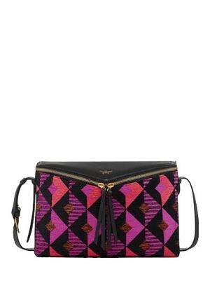 MCM MCM Medium Diamant Shoulder Bag In Diamond Jacquard