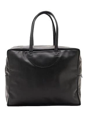 RAVEN + LILY Bonnell Leather Travel Bag - Black