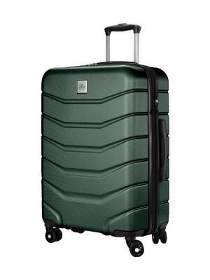 SKYWAY Silverton Hardside Expandable Medium Checked Luggage - Thyme