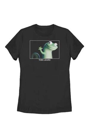 HOPPERS Tom Lizard Graphic T-shirt - Black
