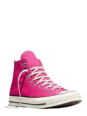 CONVERSE Chuck 70 High Top Sneakers - Rough Raspberry/egret/black