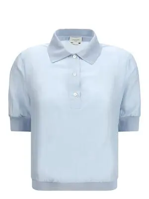 JACOB COHEN Jacob Cohen Short-Sleeve Knitted Polo Top
