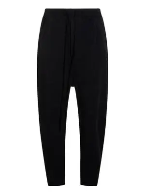 THOM KROM Wide-leg Casual Trousers - Black
