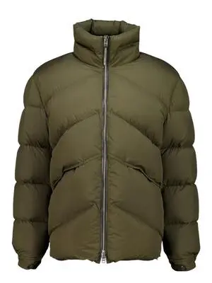 TOM FORD Chevron-quilted Padded Jacket - Green