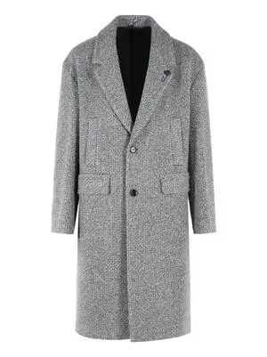 LARDINI Blend Coat - Grey
