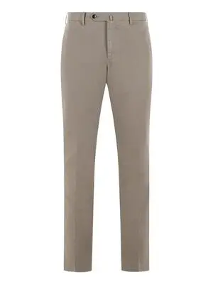 PT TORINO Tailored Casual Trousers - Beige