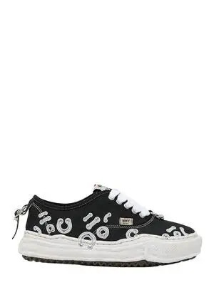 Mihara Yasuhiro Baker Og Sole Low Top Sneakers - Black