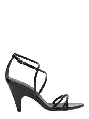 ALEXANDRE BIRMAN Lory 85 Sculptural Heel Sandals - Black