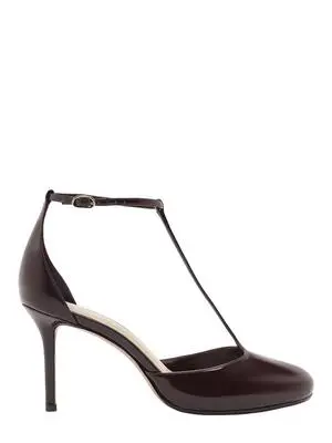 ALEXANDRE BIRMAN Thay 85 Stiletto Pumps - Cherry Lacquer