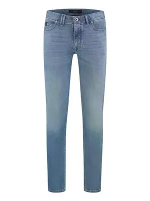 Brioni Faded Effect Slim-fit Jeans - Blue