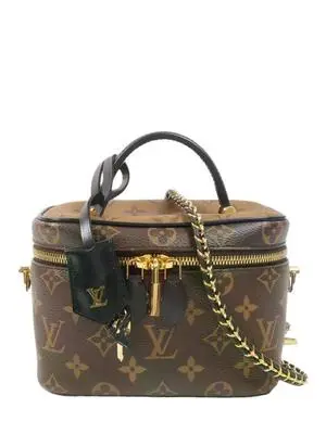 LOUIS VUITTON Vanity Monogram Reverse Make-up Bag - Brown