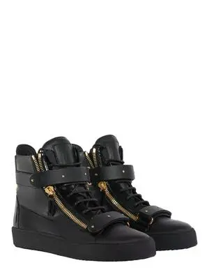 GIUSEPPE ZANOTTI Coby High-top Sneakers - Black
