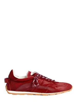 Dsquared2 Pony Hair Lace-up Sneakers - Red