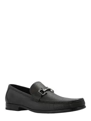 FERRAGAMO Gancini Buckle Loafers - Brown