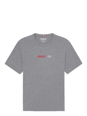 Boast Usa Tee - Heather Grey