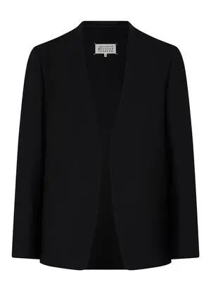 MAISON MARGIELA MAISON MARGIELA Open Collar Virgin Wool Jacket