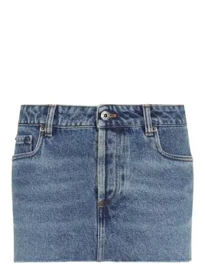 MIU MIU MIU MIU Mini Denim Skirt