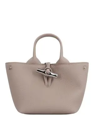Longchamp LONGCHAMP Le Roseau Mini Handbag Clay