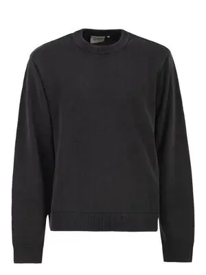 Carhartt Work In Progress 100% Cotton Workwear Sweater For - Black