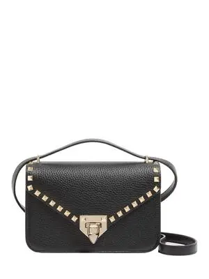 Valentino Garavani Valentino Rockstud Mini Small Shoulder Handbag Nero