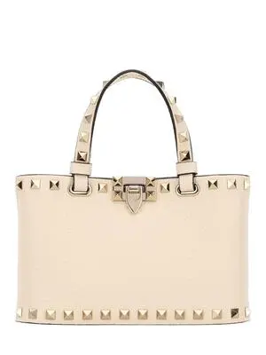 Valentino Garavani VALENTINO Rockstud Mini Handbag Lightivory
