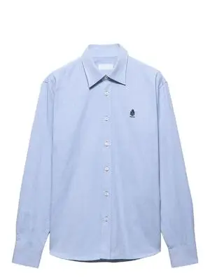 Prada Cotton Shirt - Celeste