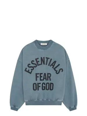 Fear Of God FEAR OF GOD ESSENTIALS Crewneck Sweatshirt With Graphic Logo Faddcostal