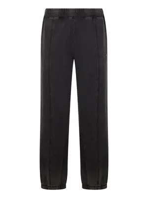 DIESEL® Cotton Jogger Pants - Black