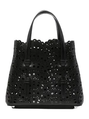 Alaïa Mina 20 Mini Tote Bag - Noir